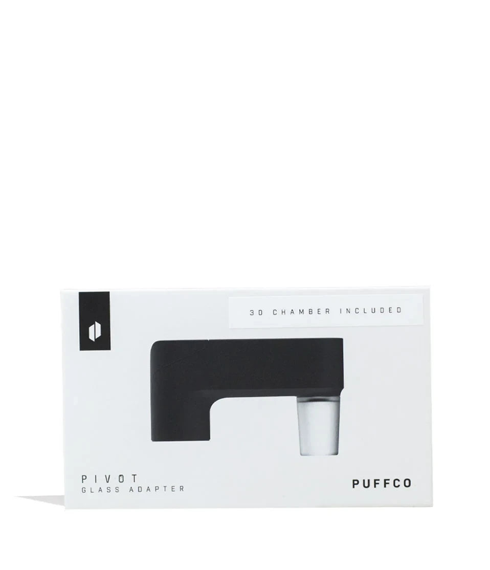 PUFFCO PIVOT GLASS ADAPTER W/3D CHAMBER ONYX – Valley México
