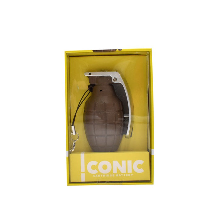 ICONIC 510 BATTERY 500mAh GRENADE BROWN – Valley México
