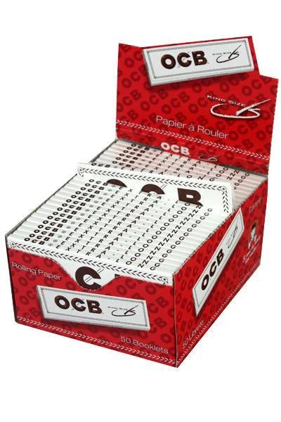 OCB WHITE ROLLING PAPERS K/S 50CT/DISPLAY – Valley México