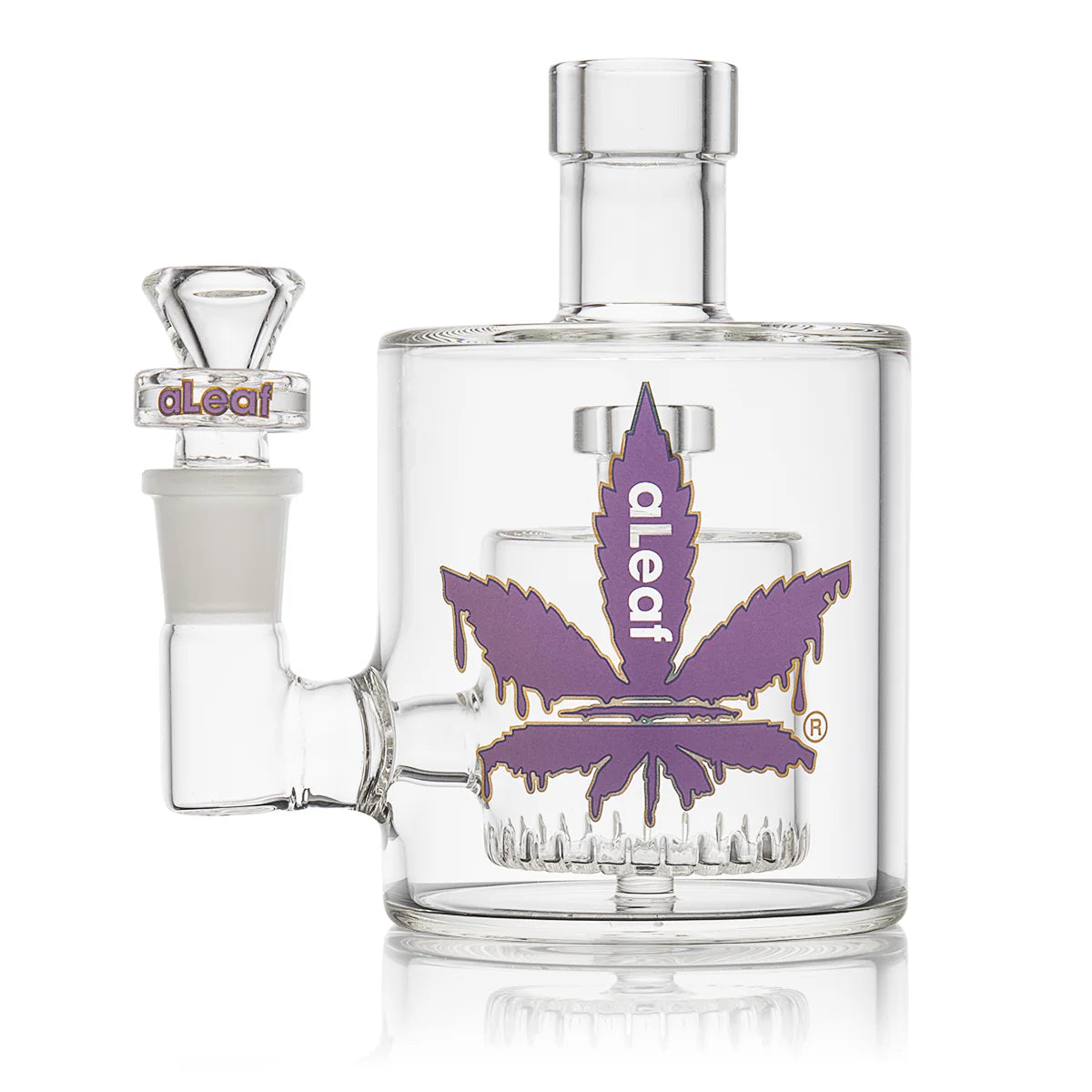 ALEAF THE CHUBBY 8" BUBBLER W/ SHOWER PERC AL6185-PURPLE – Valley México