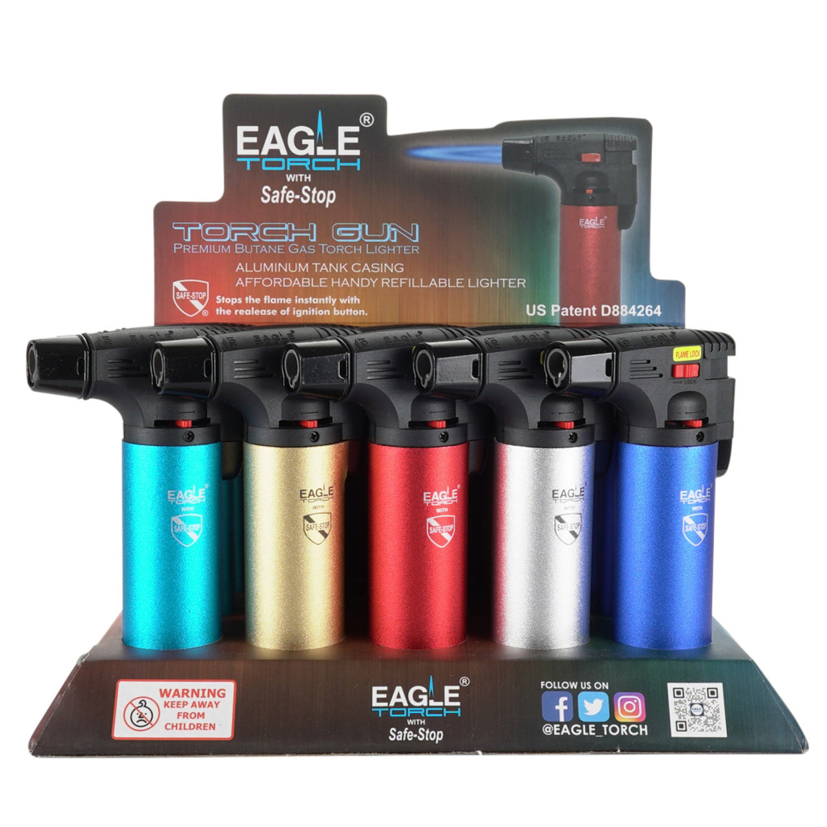 EAGLE TORCH METAL TANK CASING 15CT DISPLAY PT101M – Valley México