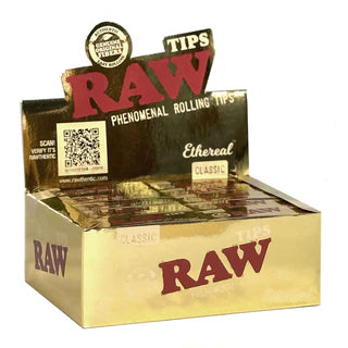 RAW CLASSIC ETHEREAL CLASSIC TIPS 50/Pk 50PK/BOX – Valley México