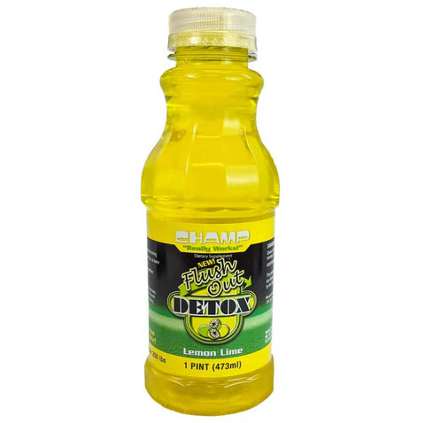 CHAMP FLUSH OUT DETOX 16oz LEMON LIME – Valley México