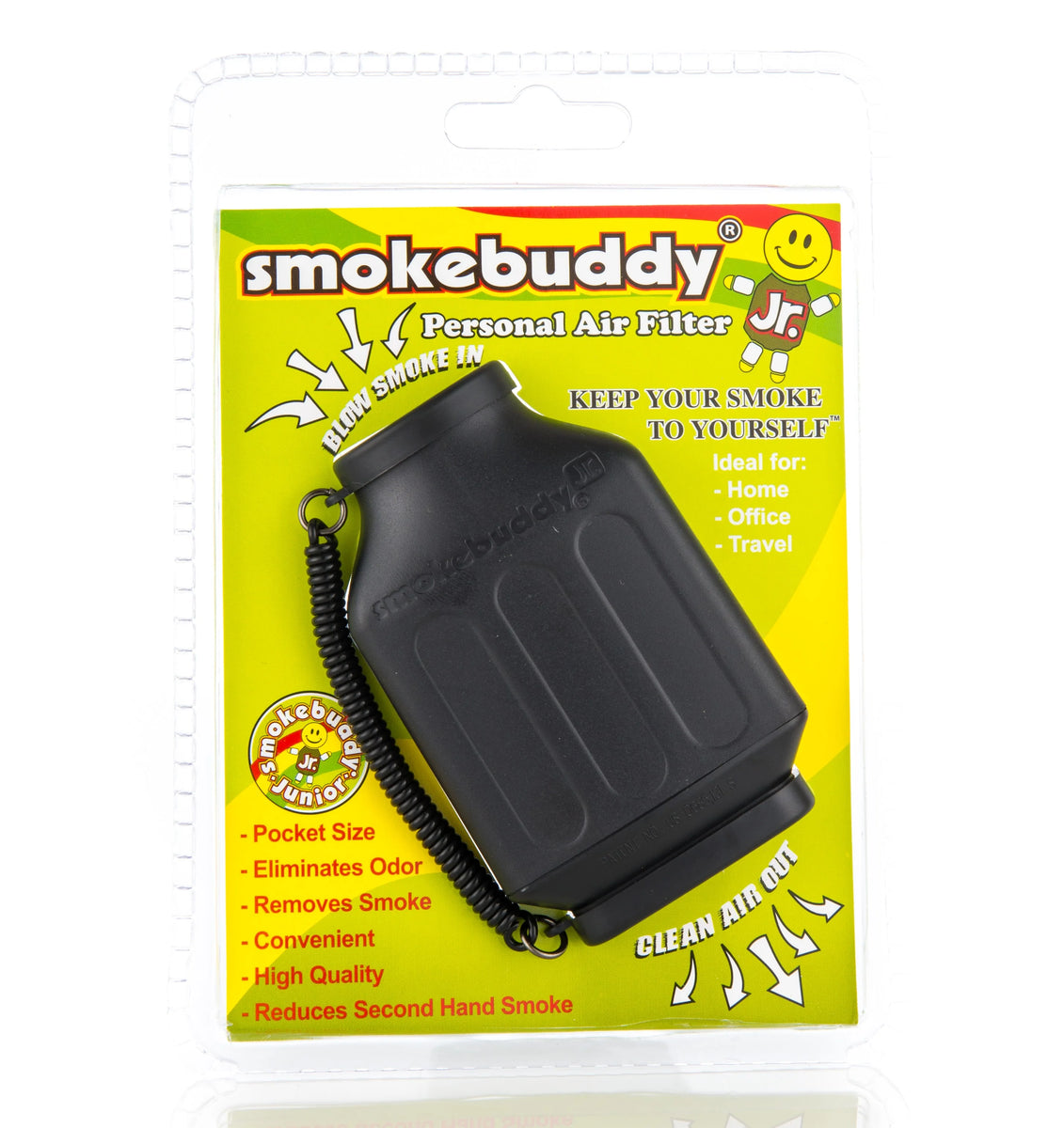 SMOKE BUDDY JUNIOR BLACK – Valley México