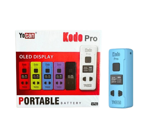 YOCAN KODO PRO BATTERY/VAPORIZER 9CT/DISPLAY ASSORTED COLORS – Valley ...